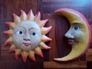 quadretto sole e luna