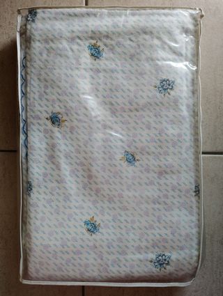 Completo lenzuola in flanella con federa