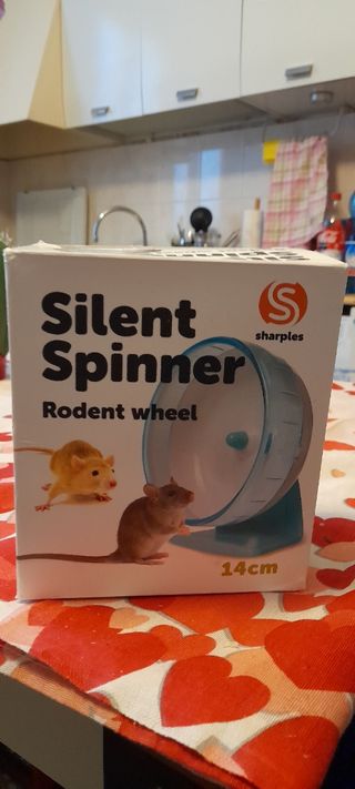 Ruota silenziosa per criceti