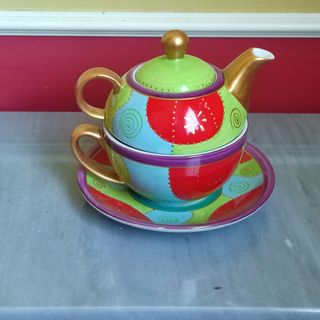 Teiera in porcellana Brandani 