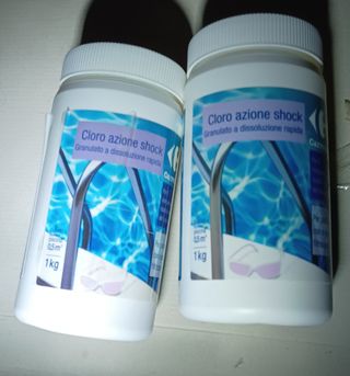 n. 6 Cloro azione shock € 6,00 cad