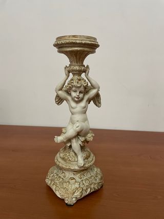 Portacandele in ceramica
