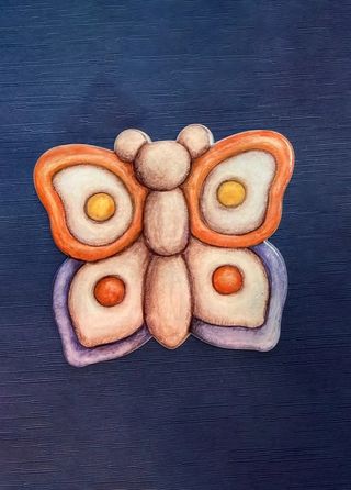 Sottopentola Thun farfalla