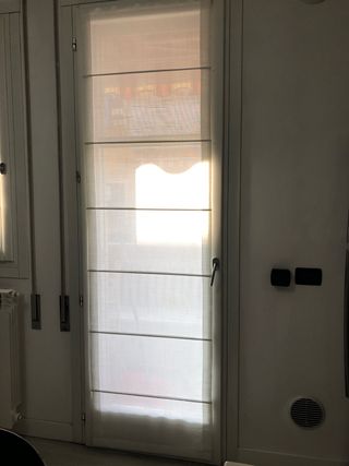 Tenda finestra steccata misto lino spedisco entro 