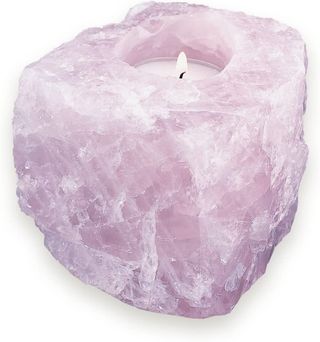 SET 2 portacandela in quarzo 