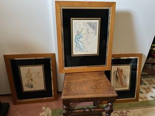 Xilografia Trittico Dalì certificato