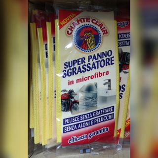 Chanteclair panno sgrassatore 10 pezzi