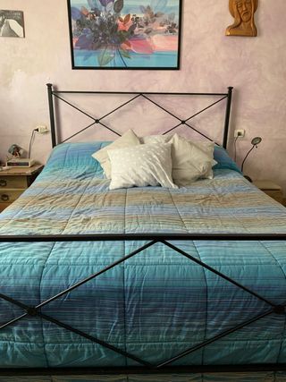 testata letto in ferro battuto