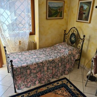letto in ferro battuto 
