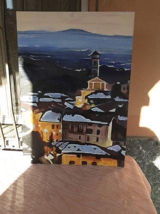 quadro fatto a mano acrilico 50x70
