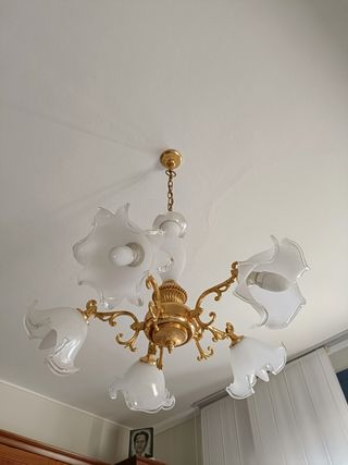Lampadario con 5 portalampada
