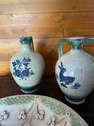 Coppia anfore Ceramica di Caltagirone - Alessi