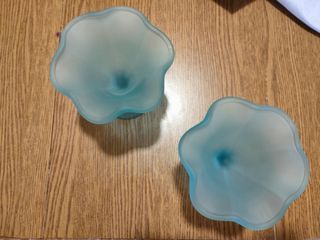 coppia di coppe per gelato ceramica