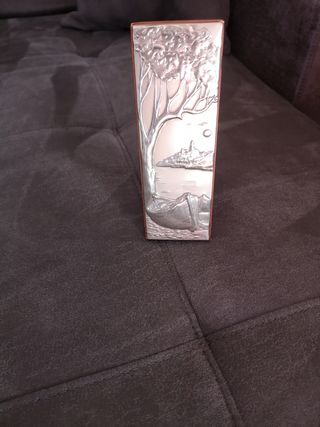 quadretto legno e lamina 