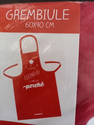 Grembiule per cucina
