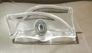 Porta tovaglioli in vetro