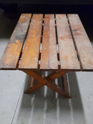 Sgabello pieghevole in legno 