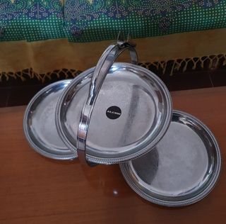 gong alzata richiudibile acciaio inox alessi