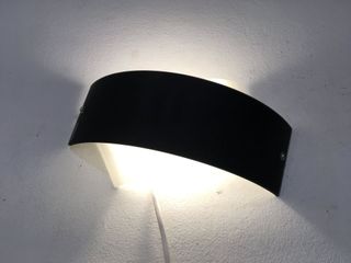 Aplic vetri soffiati bianco e nero