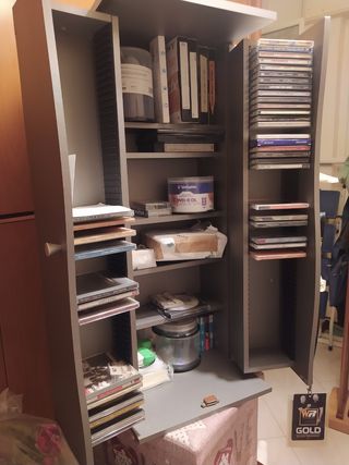 mobiletto porta Cod e cassette anni 90