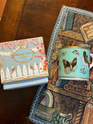 Tazza da collezione wedgwood butterfly dance