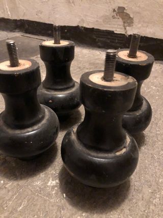 Set 4 piedi vintage