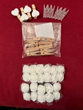 Mollette e fiorellini