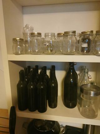 Vasi  per conserva e bottiglie vino
