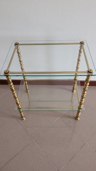 Tavolino in ottone 