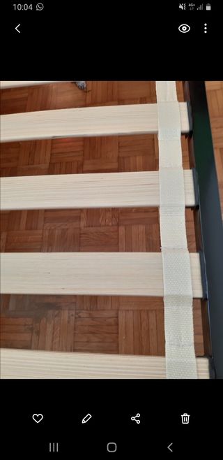 rete singolo senza materasso 