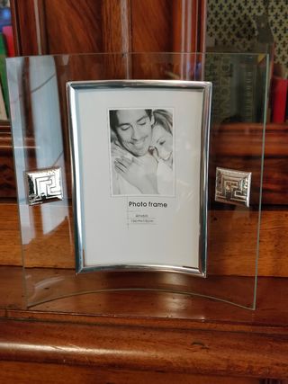 Portafoto vetro&silver