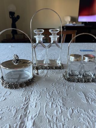 Completo per tavole Raspini Argento