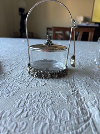 Formaggiera Raspini argento