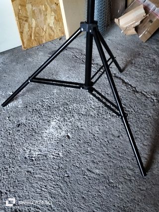 n°3 lampade a led con piantana h210