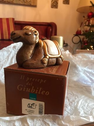 Cammello seduto Natur - presepe giubileo Thun