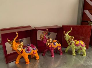 Elefante Sharon in fine porcellana 