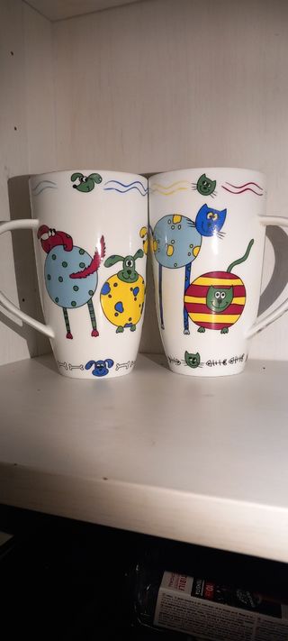 Tazze N2 cane e gatto alte