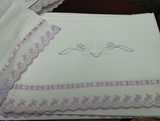 lenzuolo pizzo sangallo