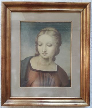 Quadro riproduzione Madonna del Cardellino