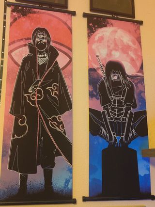Poster in tela di Dragonball e Naruto