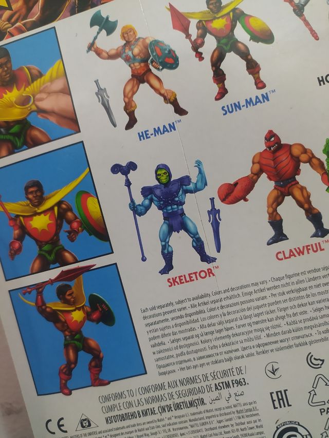 Sun man motu Origins Masters del universo de segunda mano por 23 EUR en ...