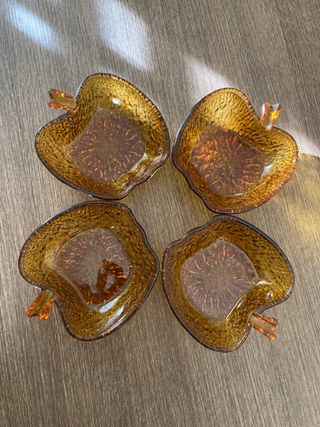 Ciotole vetro forma mela