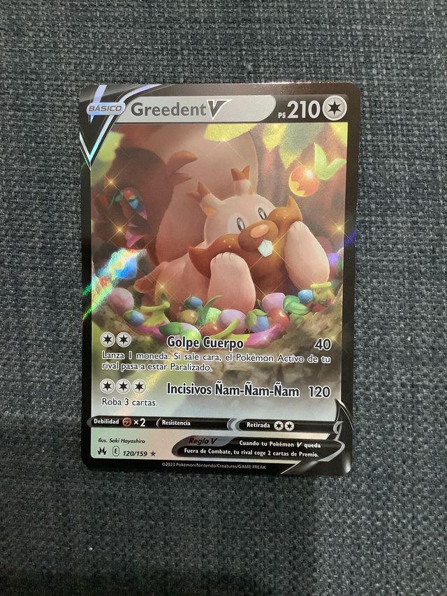 Carta pokemon Greendent V (Cenit supremo) de segunda mano por 5 EUR en ...