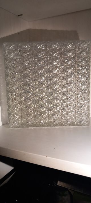 Lampadario vintage Chic plafoniera effetto cristal