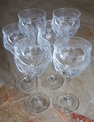 Bicchieri cristallo Peill da acqua n.6