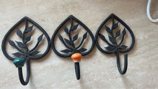 Appendiabiti in ferro battuto 