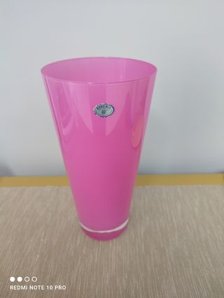 vaso in cristallo di Boemia 