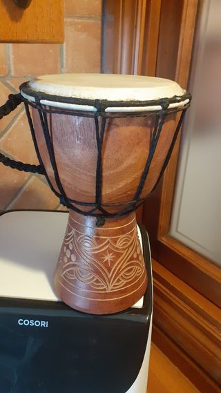 tamburo africano più 1 candela ed 1 calamita