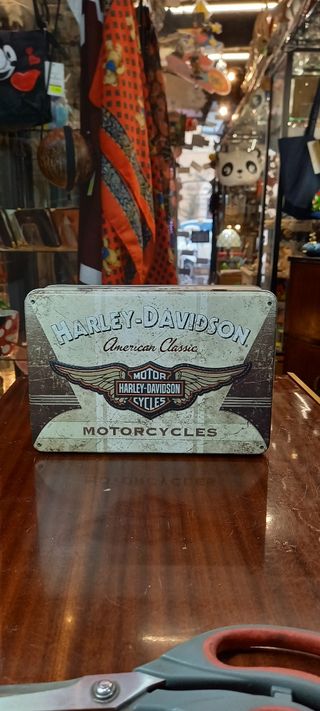 scatola in alluminio Harley Davidson