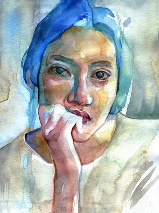 Dipinto originale ad acquerello 